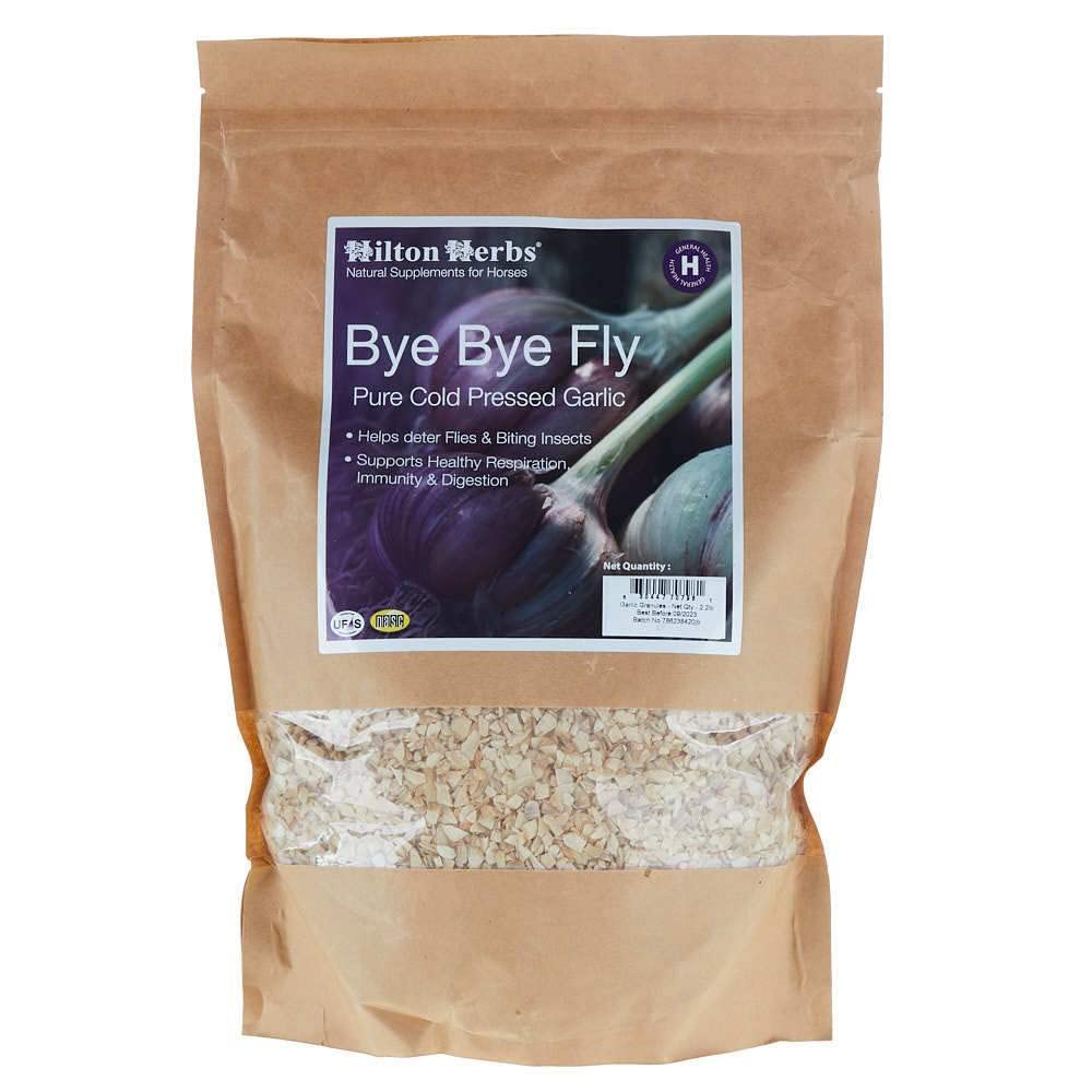 natural garlic granules for horses