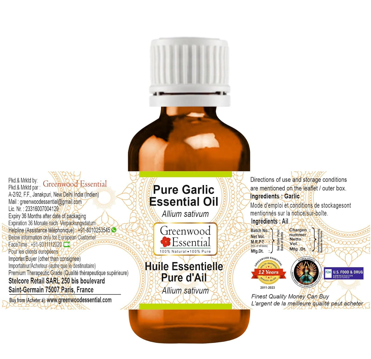 natural garlic oil benefits