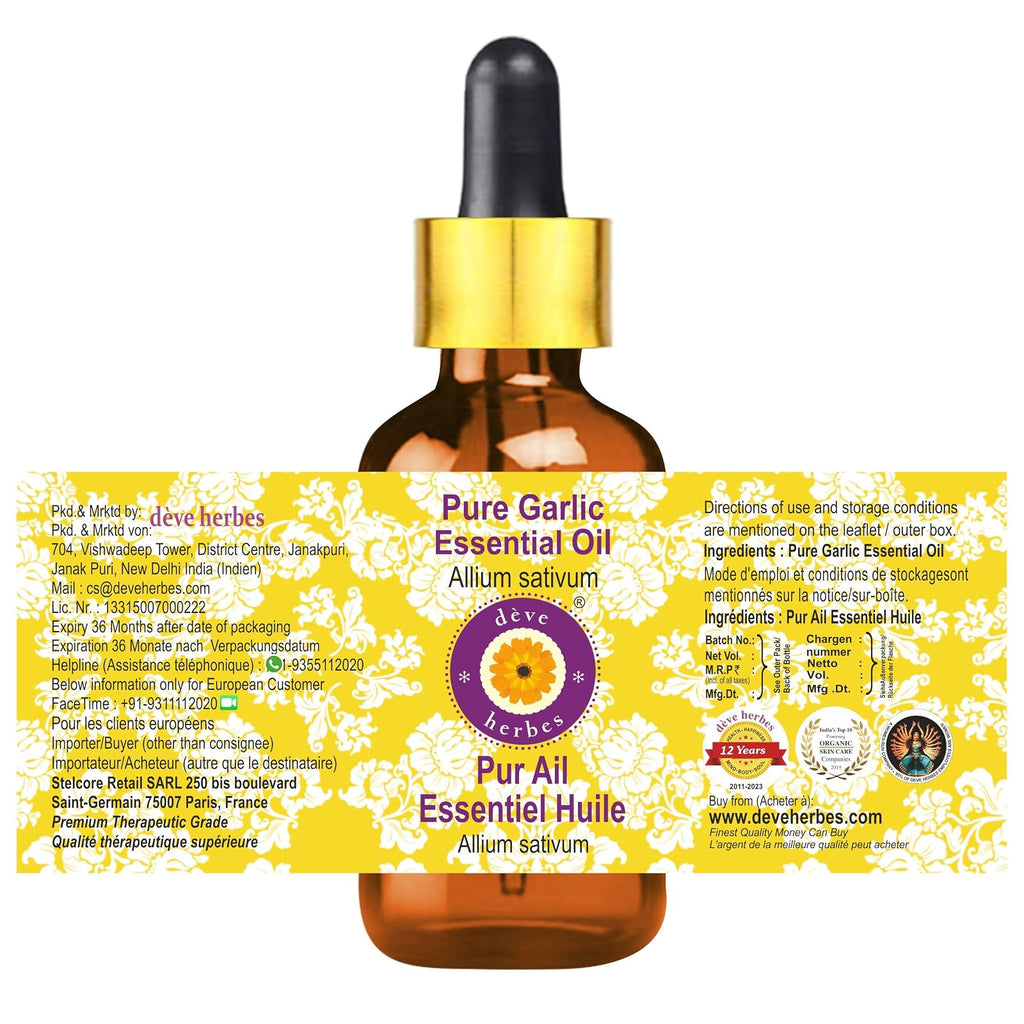natural garlic oil for aromatherapy