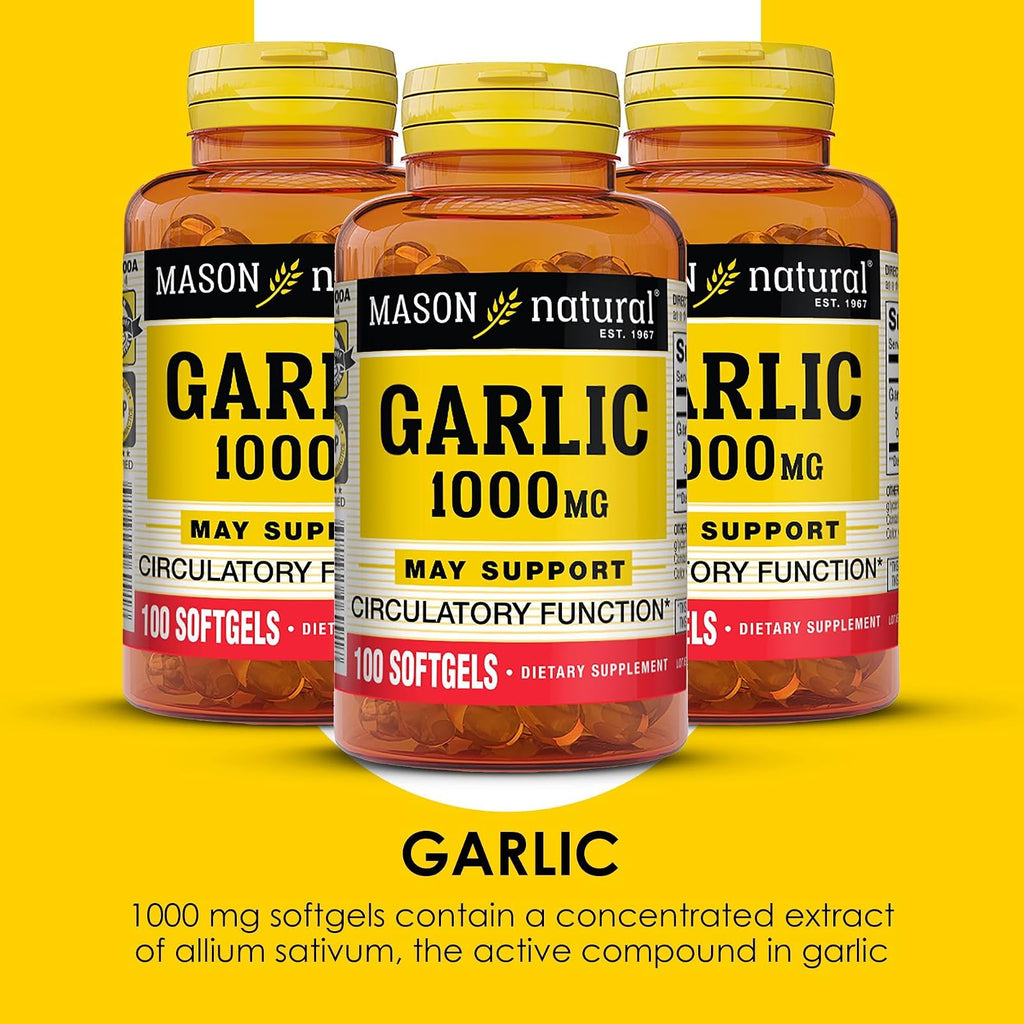 natural garlic oil for heart health