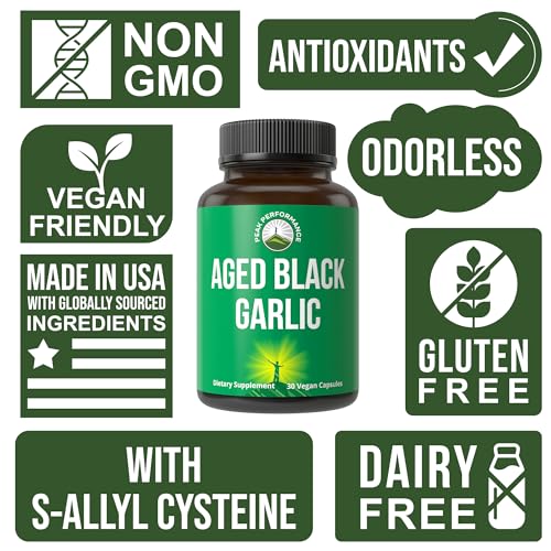 Natural garlic supplement for daily wellness