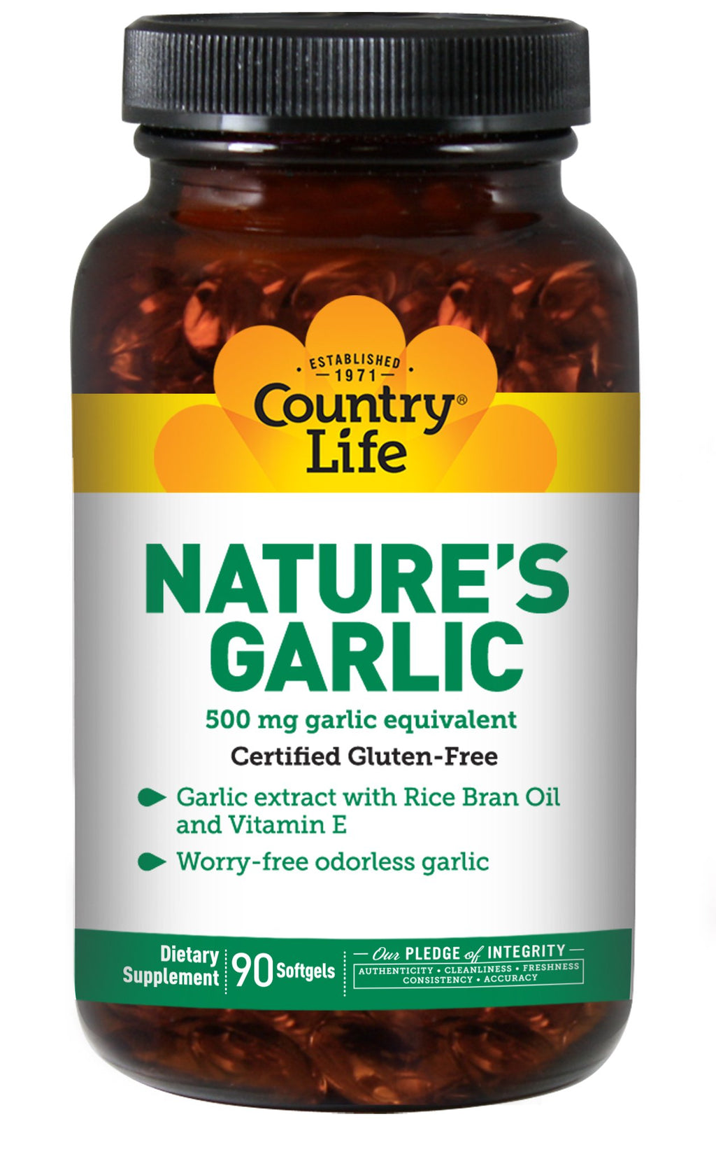 natural garlic supplement for health