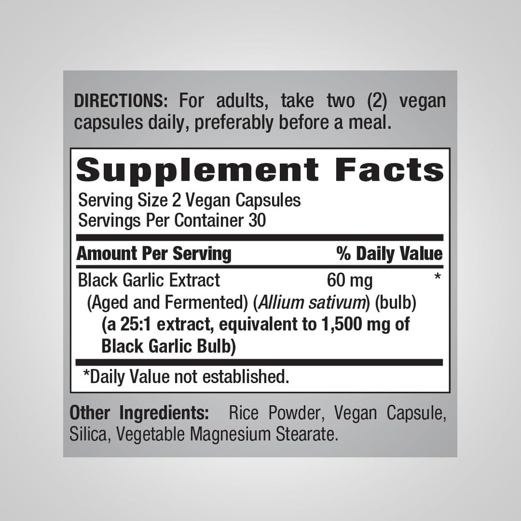 natural garlic supplement for health