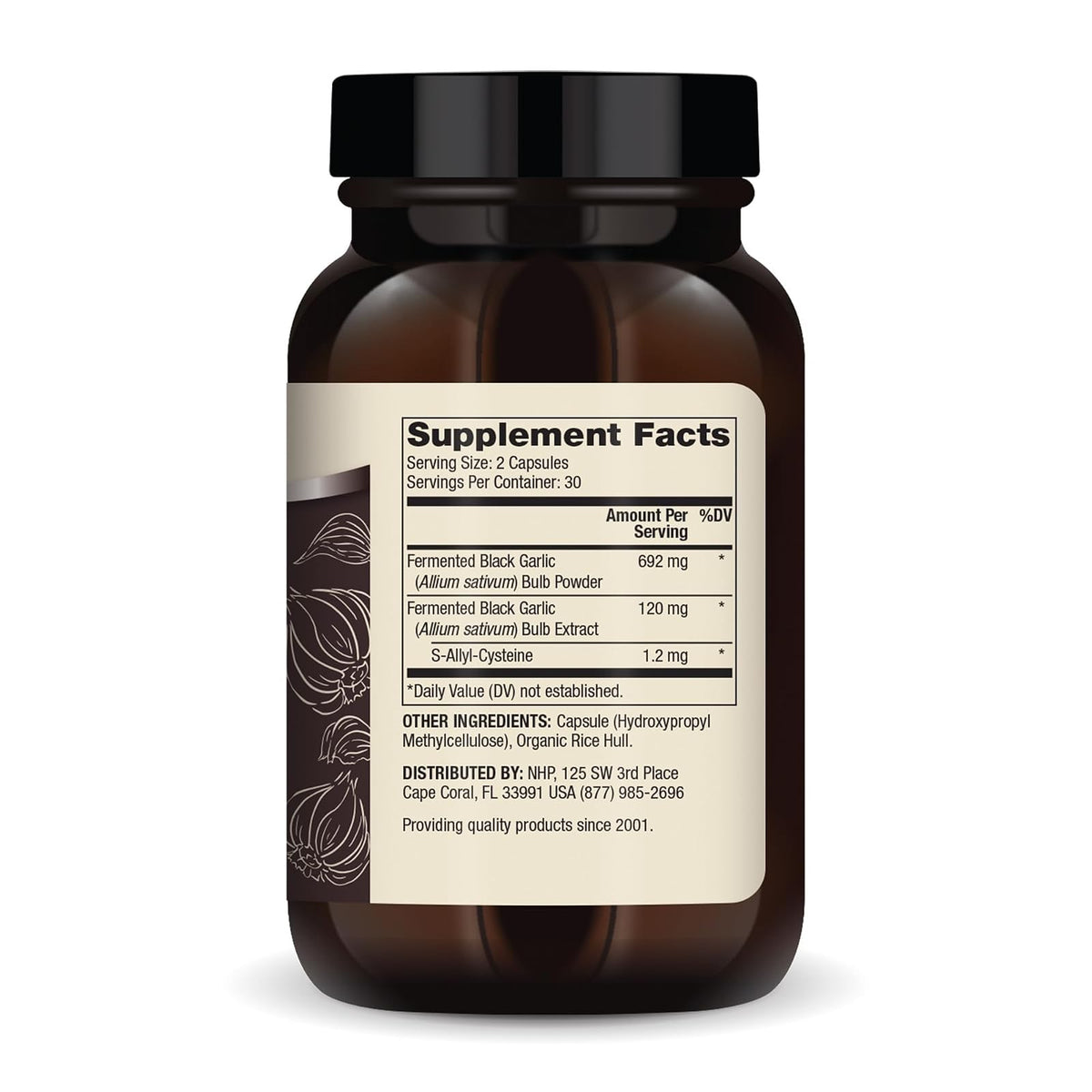 natural garlic supplement for health