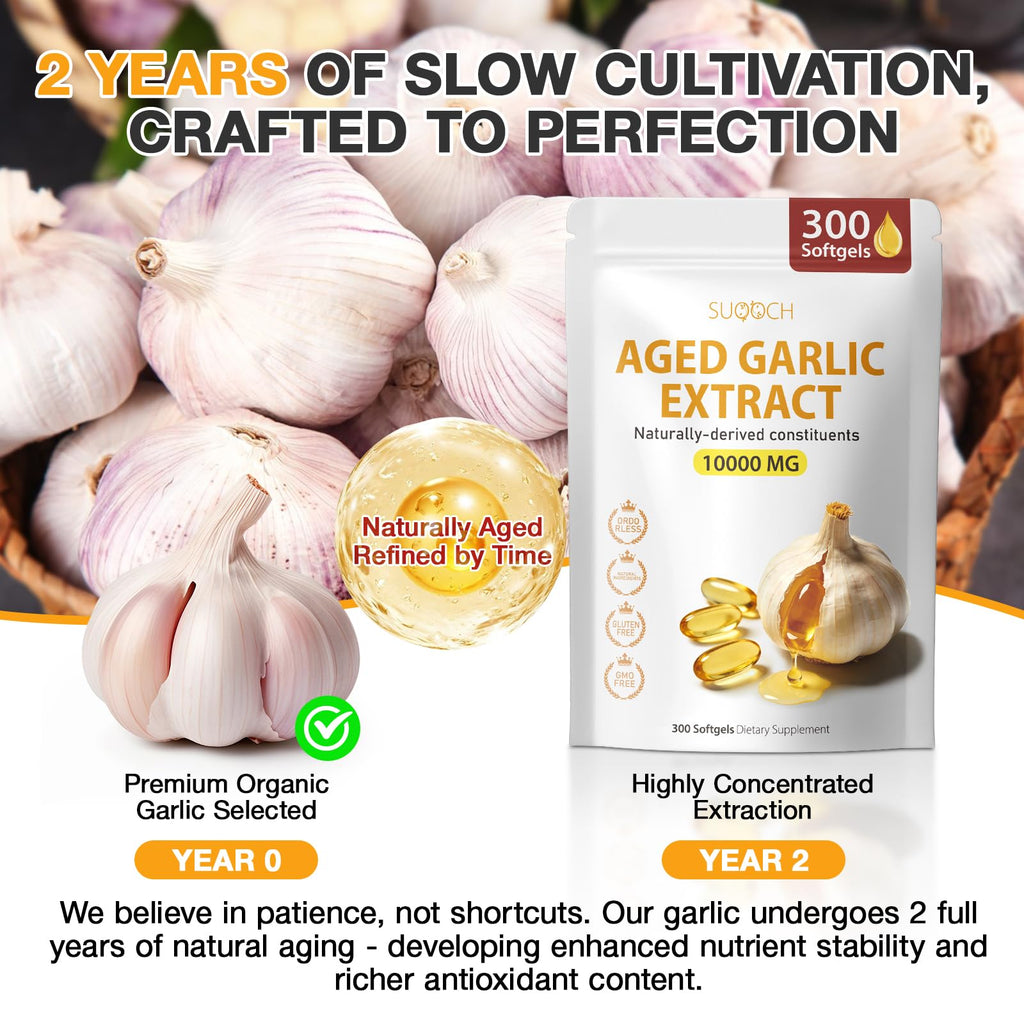 natural garlic supplement for health