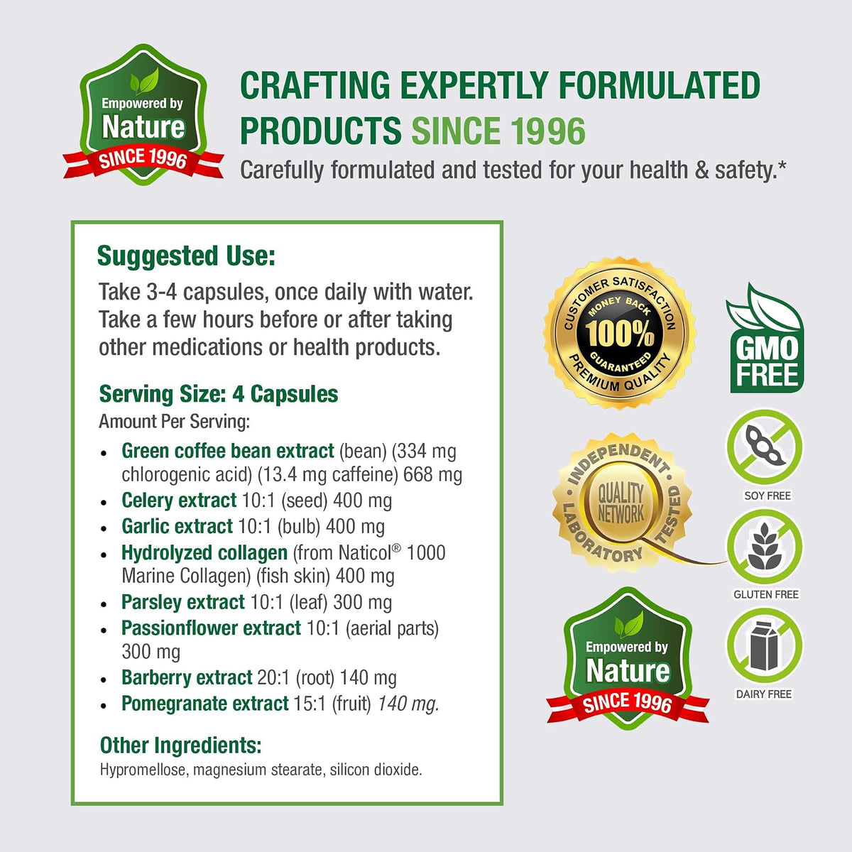 natural garlic supplement for health