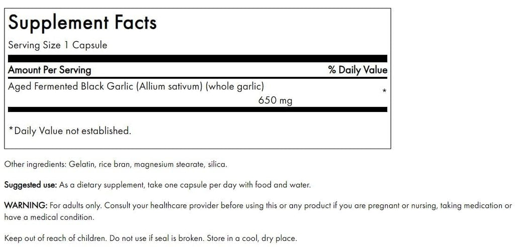 natural garlic supplement for health