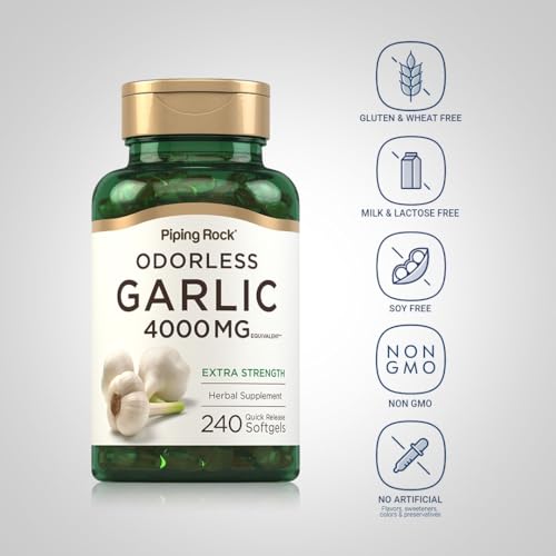 natural garlic supplement for heart health