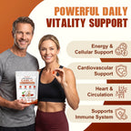 Natural garlic supplement for heart health