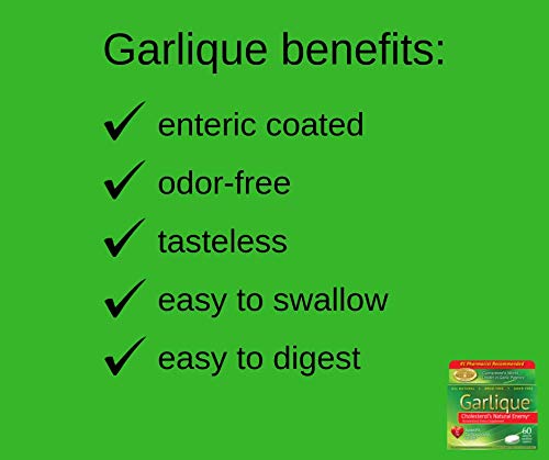 Natural garlic supplement for immune support