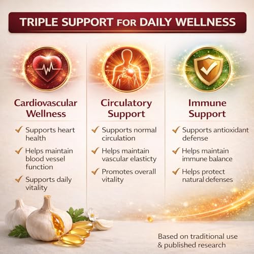 natural garlic supplement for immune support