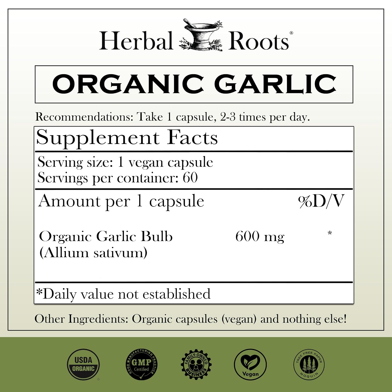 natural garlic supplement for immunity
