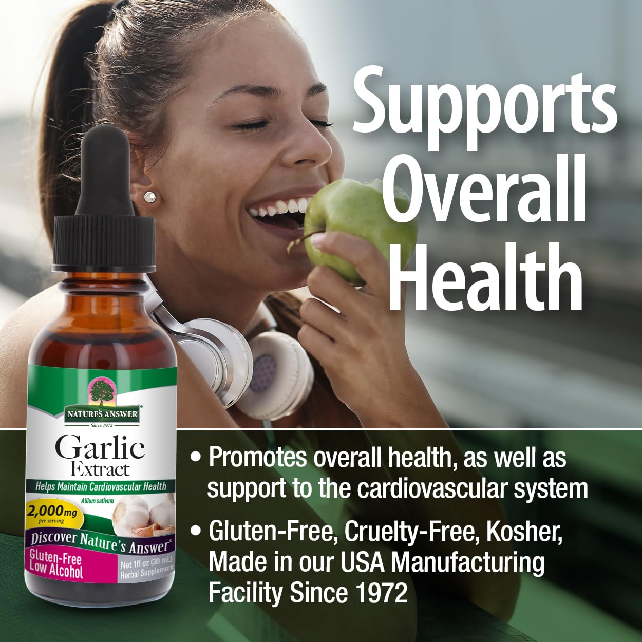 natural garlic supplement for immunity
