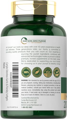 Natural garlic supplement for immunity