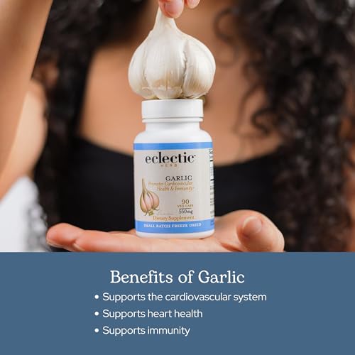 natural garlic supplement for overall health