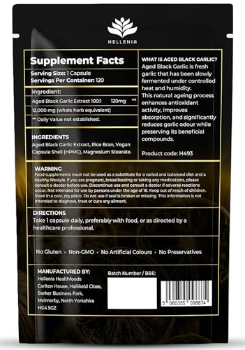 natural garlic supplement for vitality