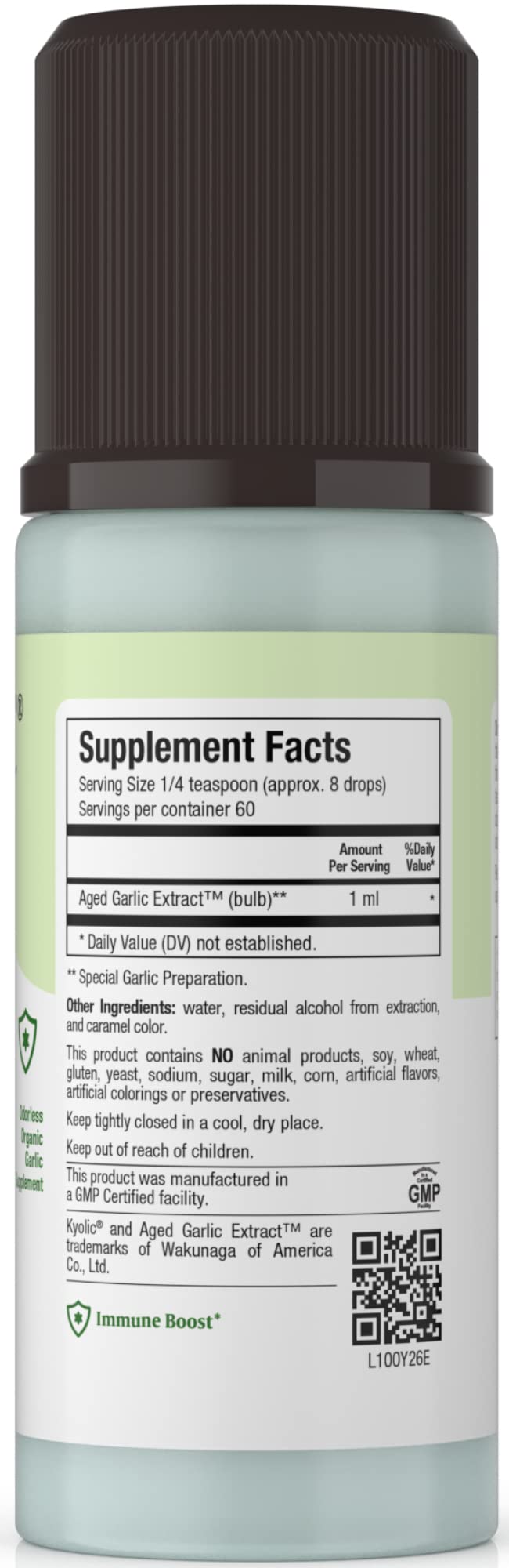 natural garlic supplement for vitality