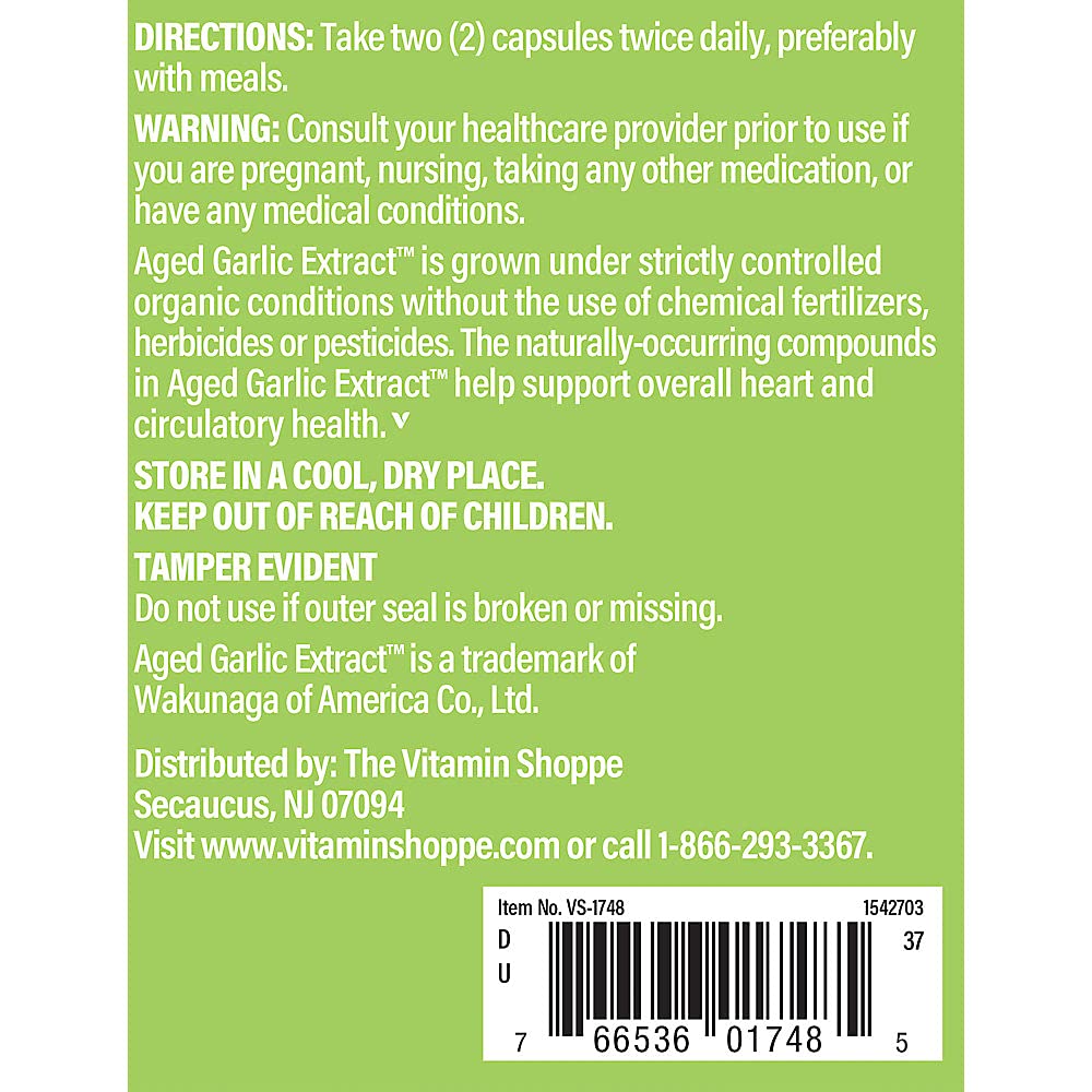 Natural garlic supplement for wellness