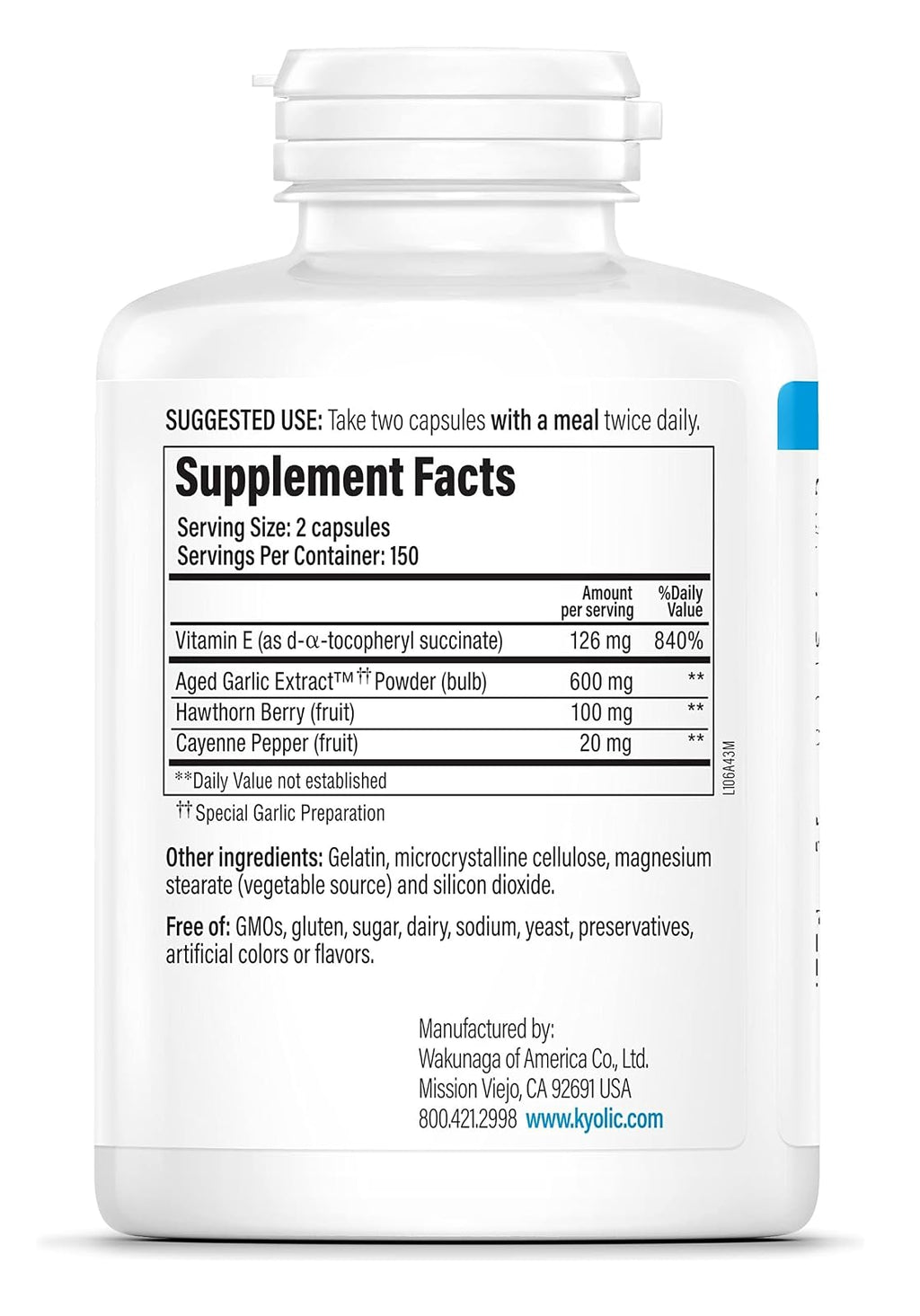 natural garlic supplement for wellness