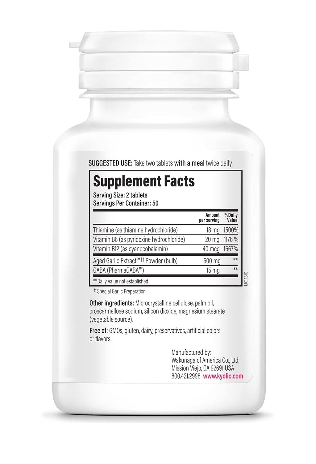 natural garlic supplement for wellness
