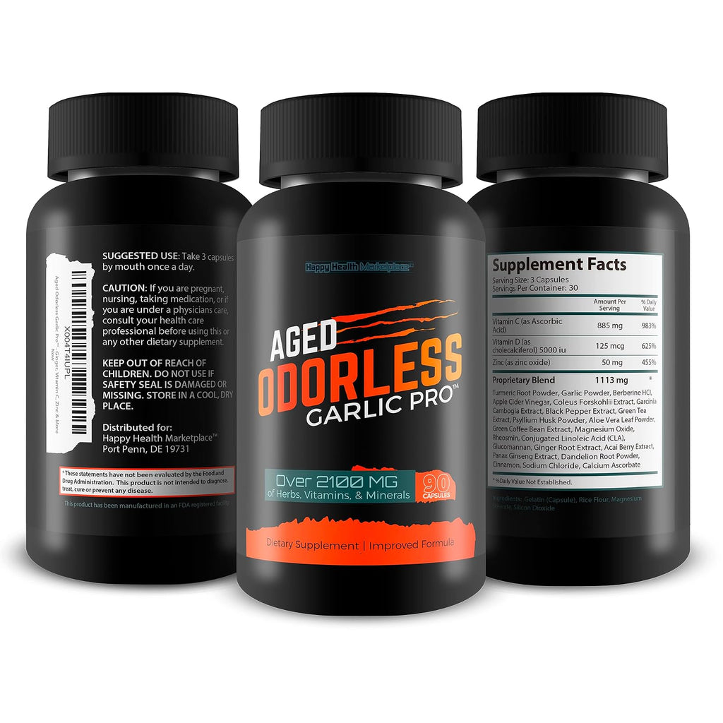 natural garlic supplement for wellness