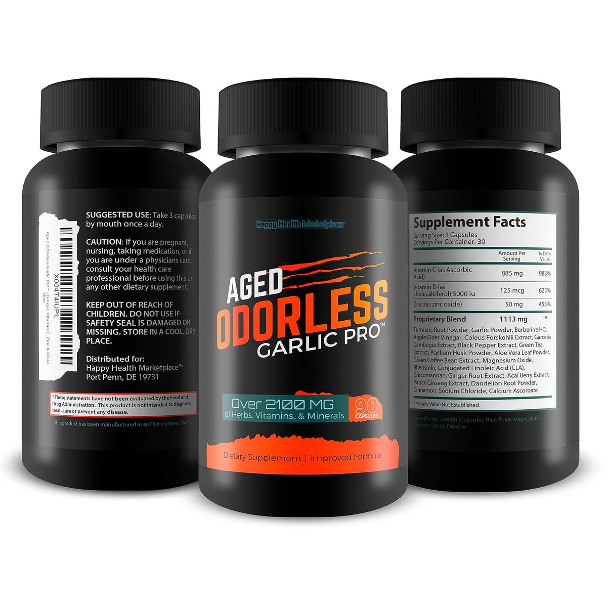 natural garlic supplement for wellness