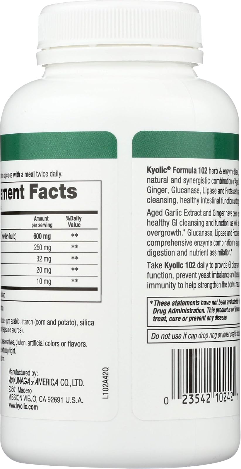 natural garlic supplement for wellness