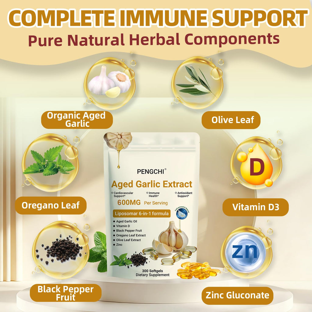 natural garlic supplement for wellness