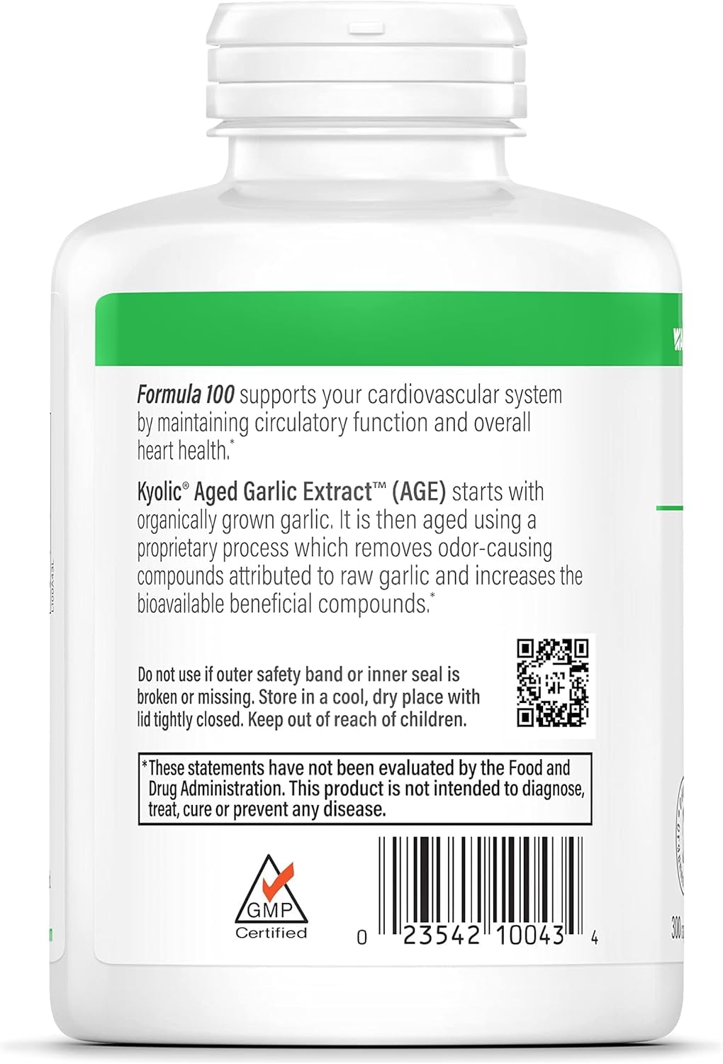 Natural garlic supplement for wellness