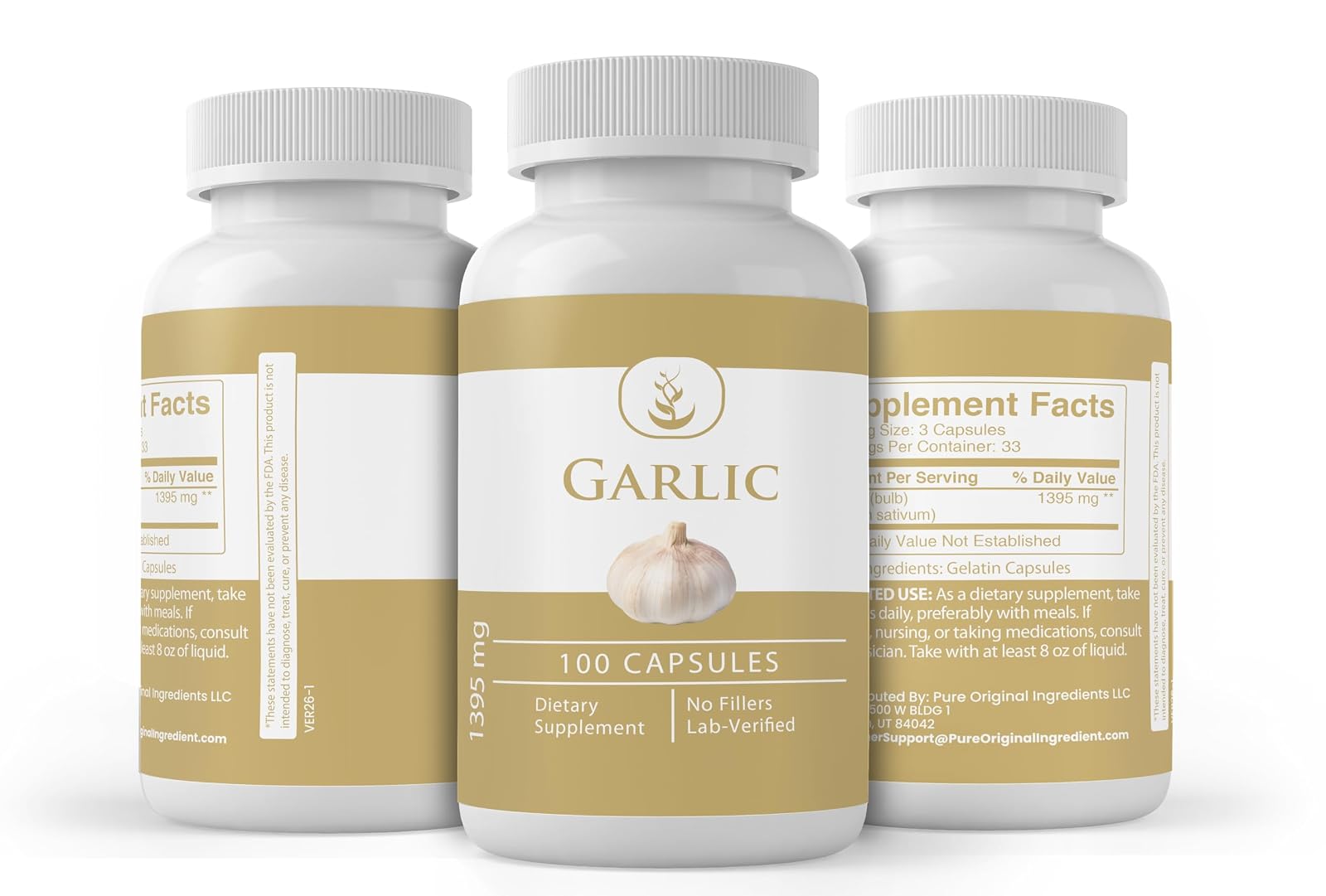 natural garlic supplement for wellness