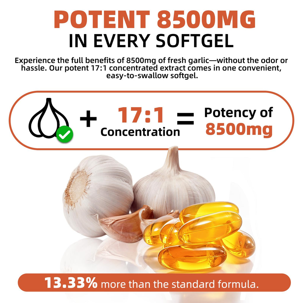natural garlic supplement for wellness