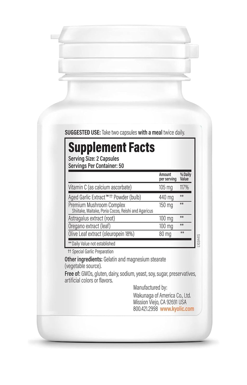 natural garlic supplement for wellness