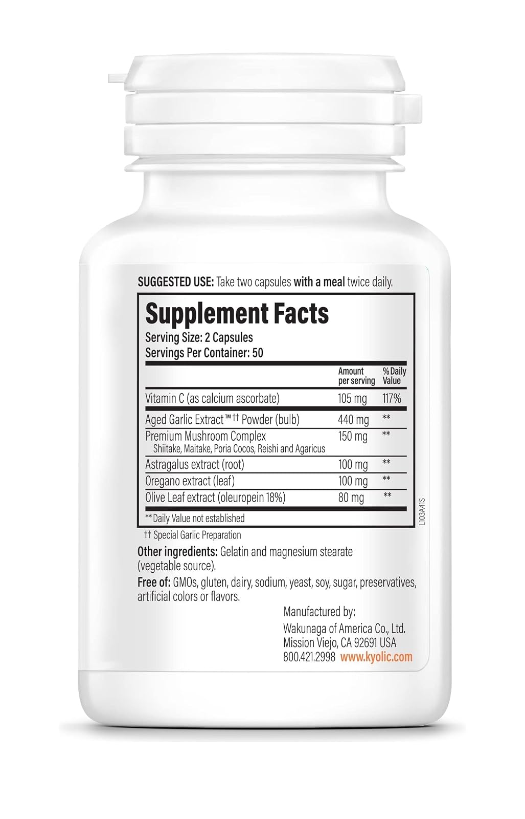 natural garlic supplement for wellness