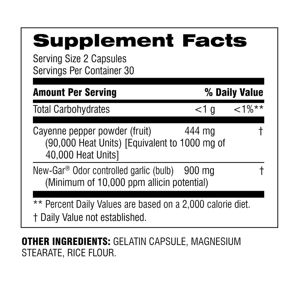 Natural garlic supplement for wellness