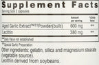 natural garlic supplement with lecithin