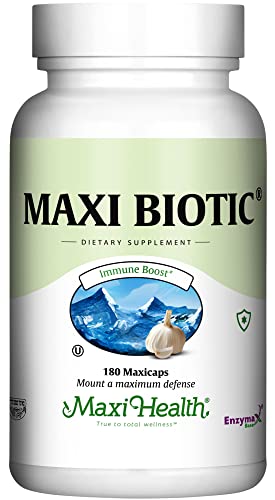 natural garlic supplement with spirulina
