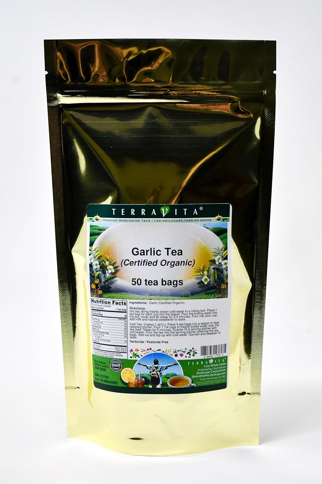 natural garlic tea for immunity