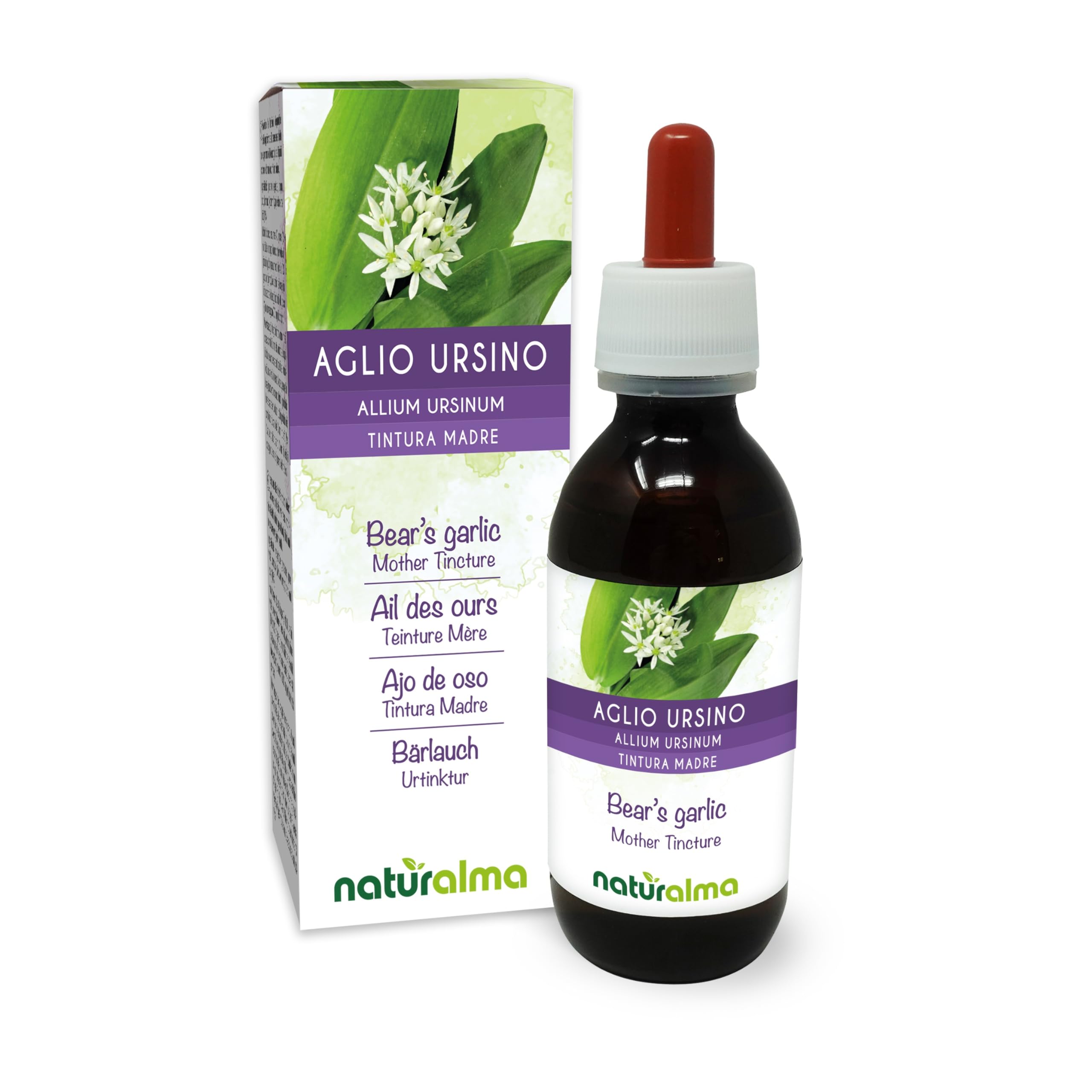 natural garlic tincture for health