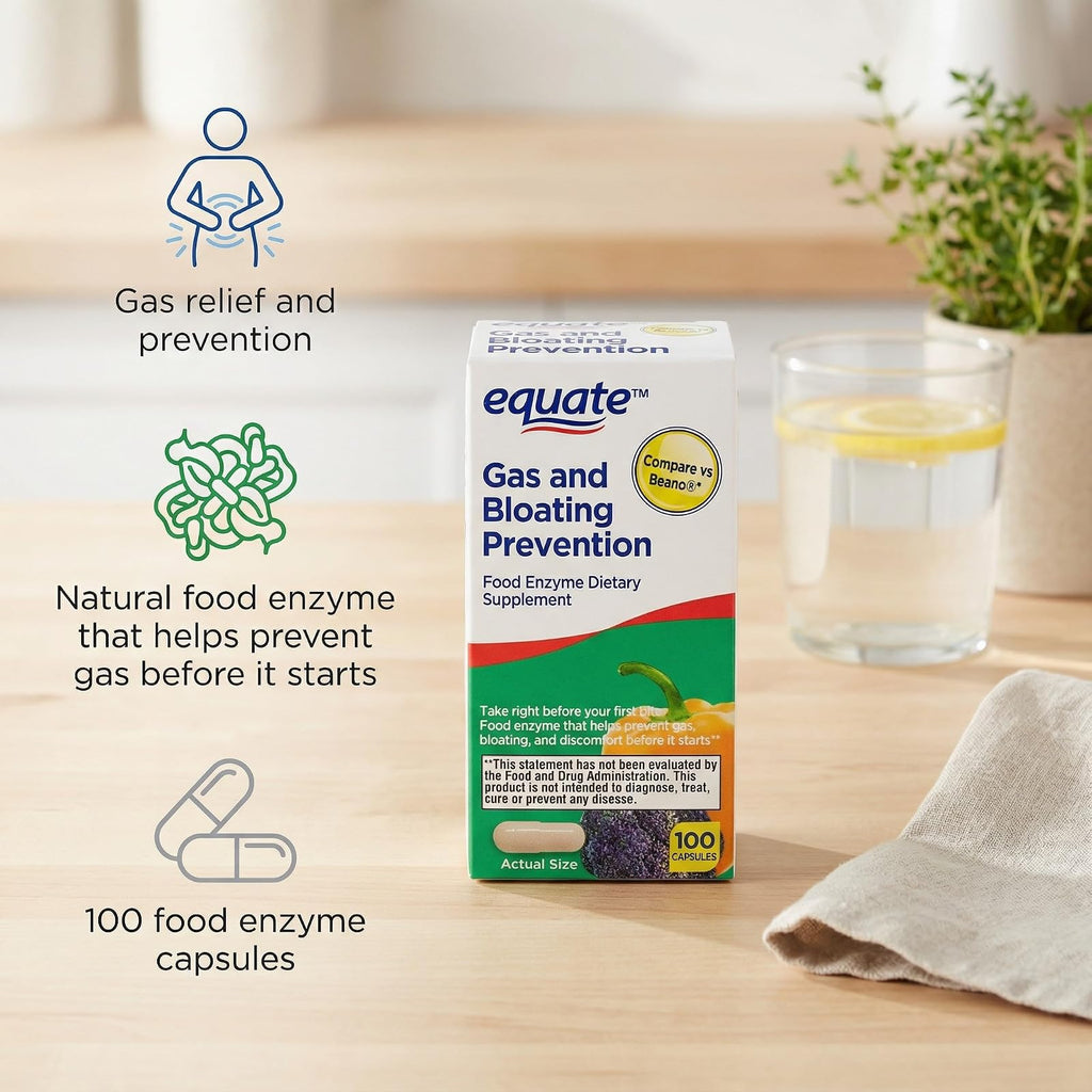 natural gas relief supplement for digestion