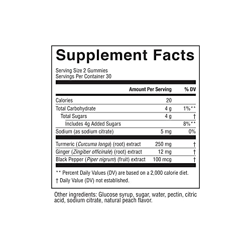 natural ginger and turmeric blend
