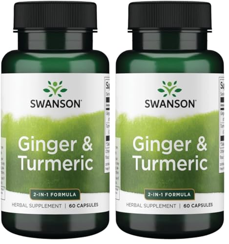 natural ginger and turmeric supplement
