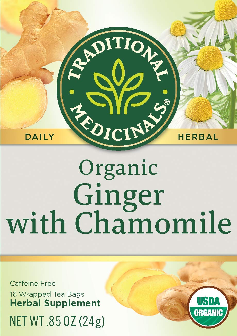 natural ginger chamomile tea blend