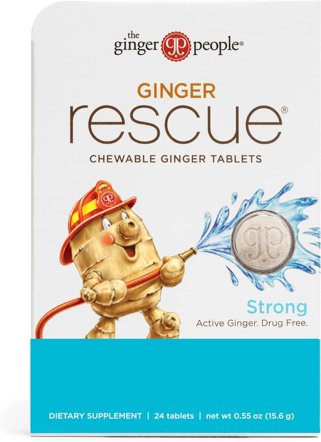 natural ginger digestive support tablets