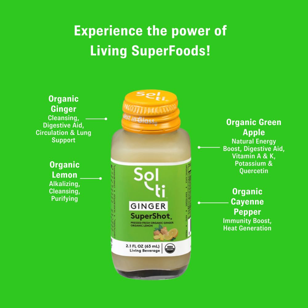 natural ginger energy shot