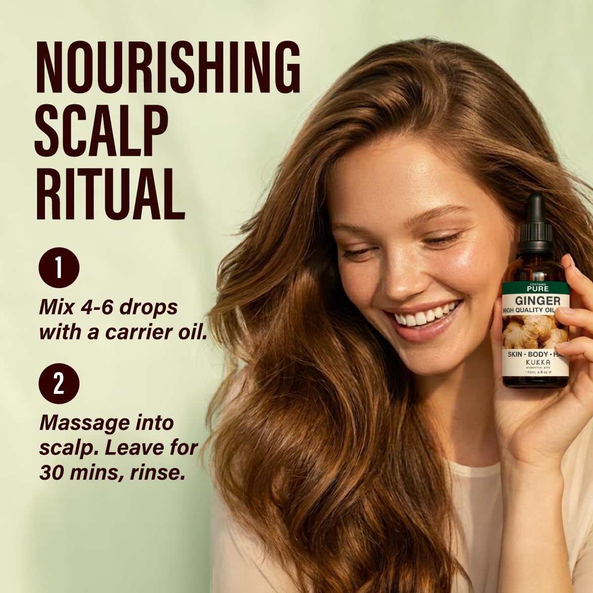 natural ginger essential oil for cooking