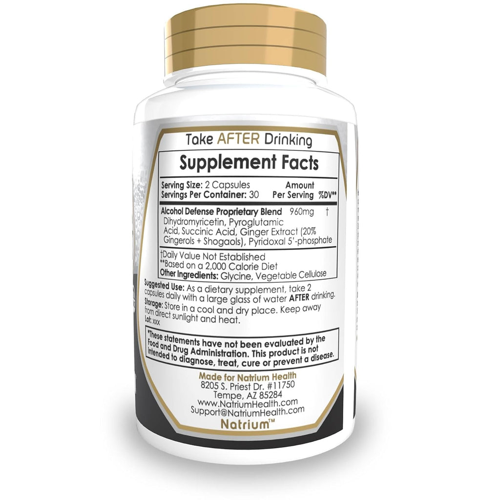 natural ginger extract for hangovers
