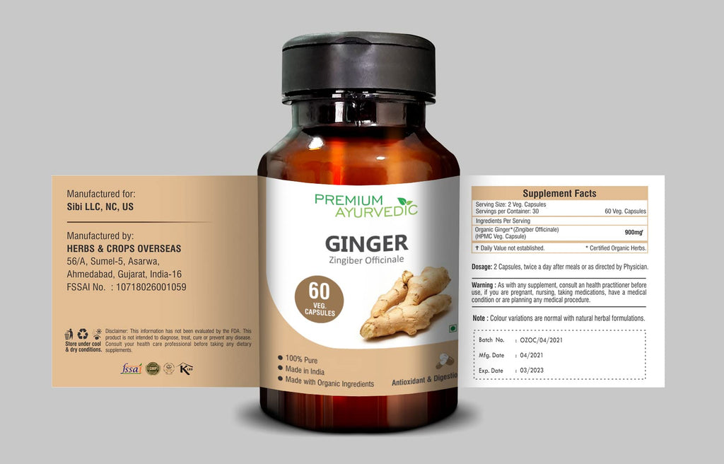 natural ginger for digestive health