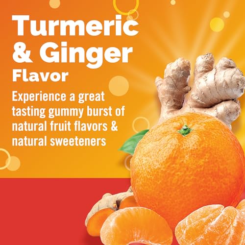 Natural ginger immune support gummies