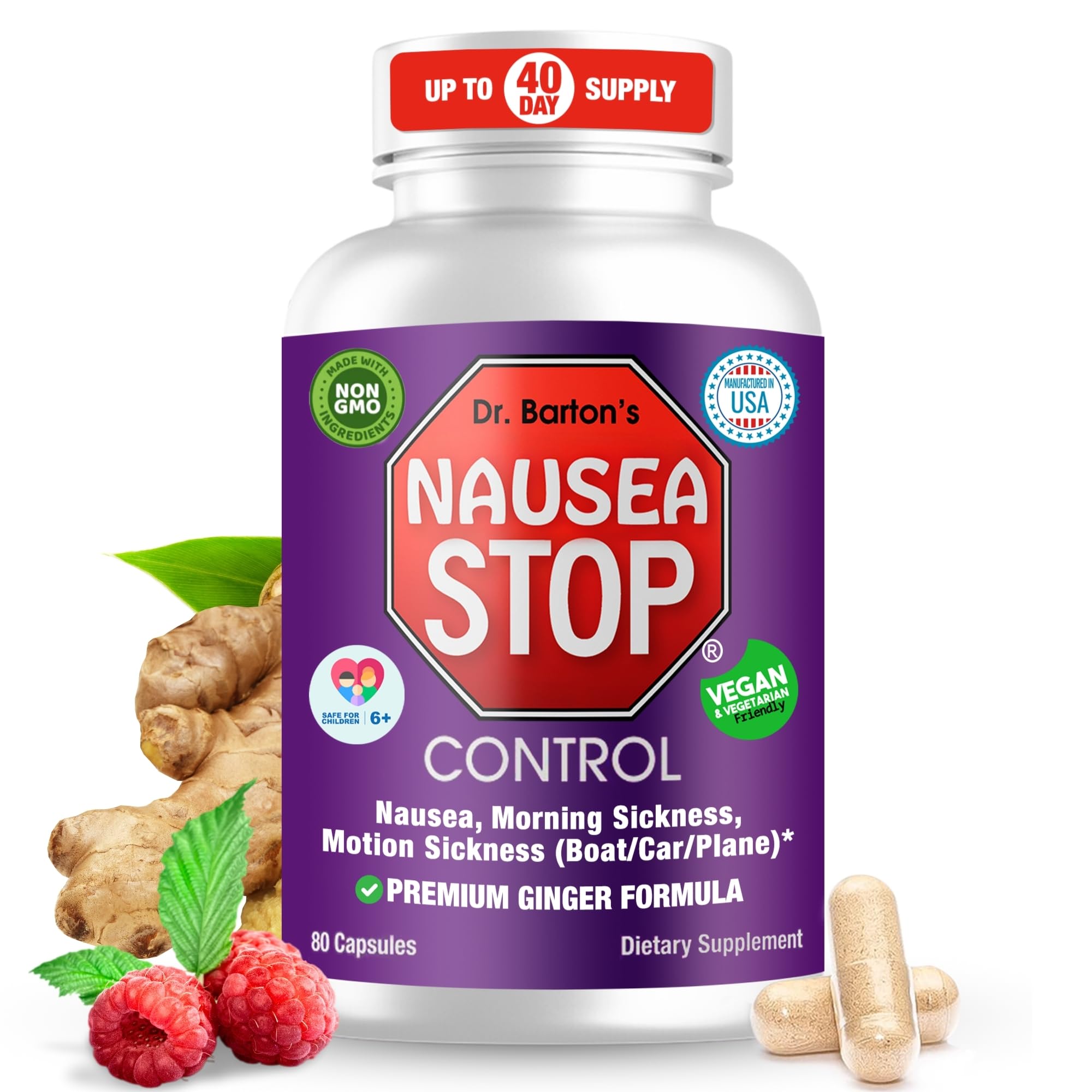 natural ginger relief for nausea
