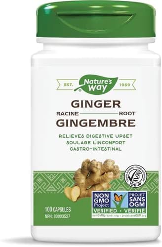 natural ginger root capsules for wellness